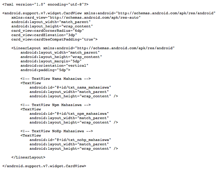 Tutorial Android: RecyclerView dan CardView - Teknologi