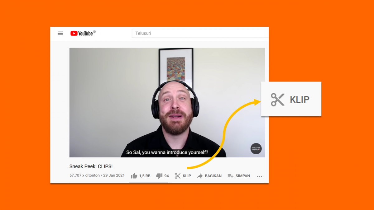 Fitur Terbaru YouTube Bernama Clip, Apa Fungsinya? - Teknologi