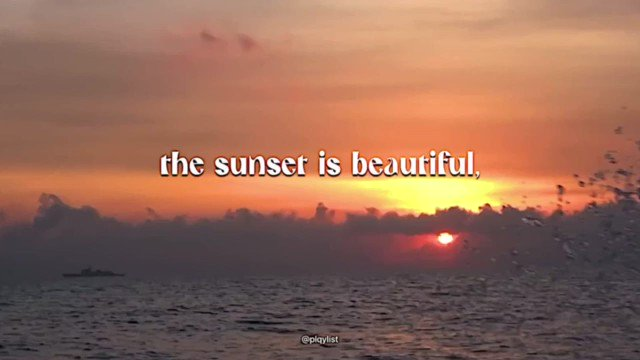Ini Dia Makna Dibalik 'The Sunset is Beautiful isn’t it' yang Viral di ...