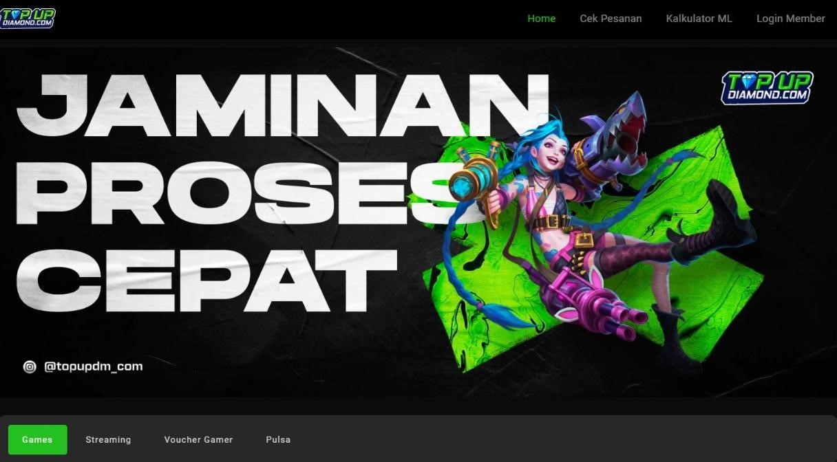 Top Up Game di TopUpDiamond.com, Garansi Kecepatan dan Layanan 24 Jam ...
