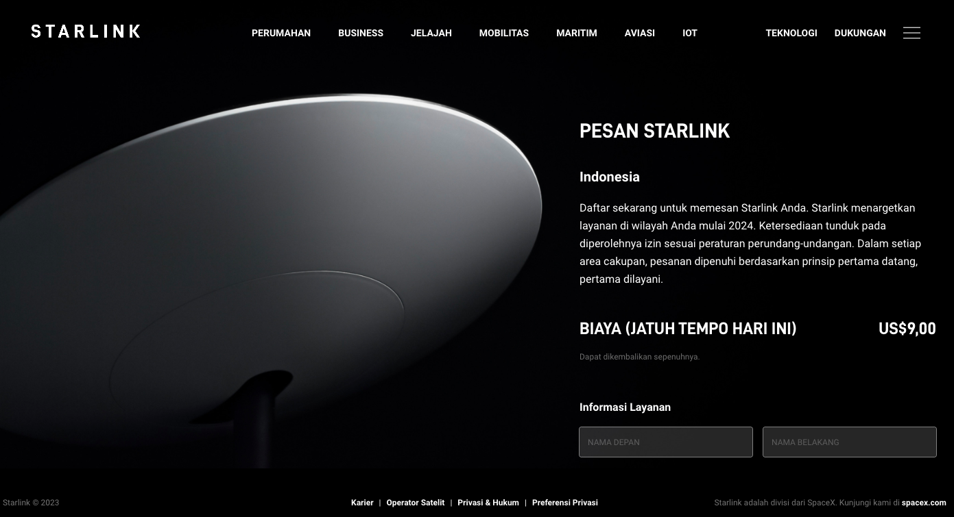 Starlink Elon Musk Akan Hadir di Indonesia Mulai 2024 - Teknologi