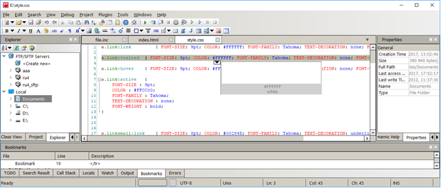 Codelobster Ide Editor Gratis Untuk Php Html Css Javascript 8301