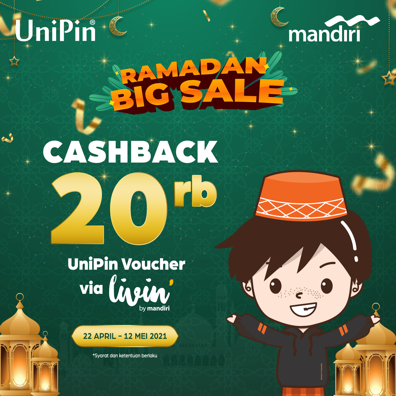 Bank Mandiri dan UniPin Hadirkan Promo Top Up Selama Ramadan - Teknologi