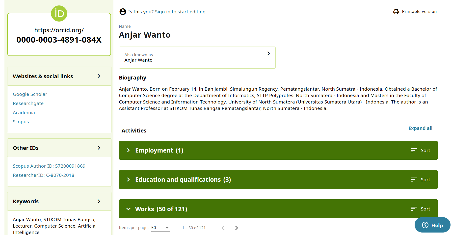 Mengenal Anjar Wanto, Dosen Teknologi Peringkat 3 'Indonesia Top 10.000 ...