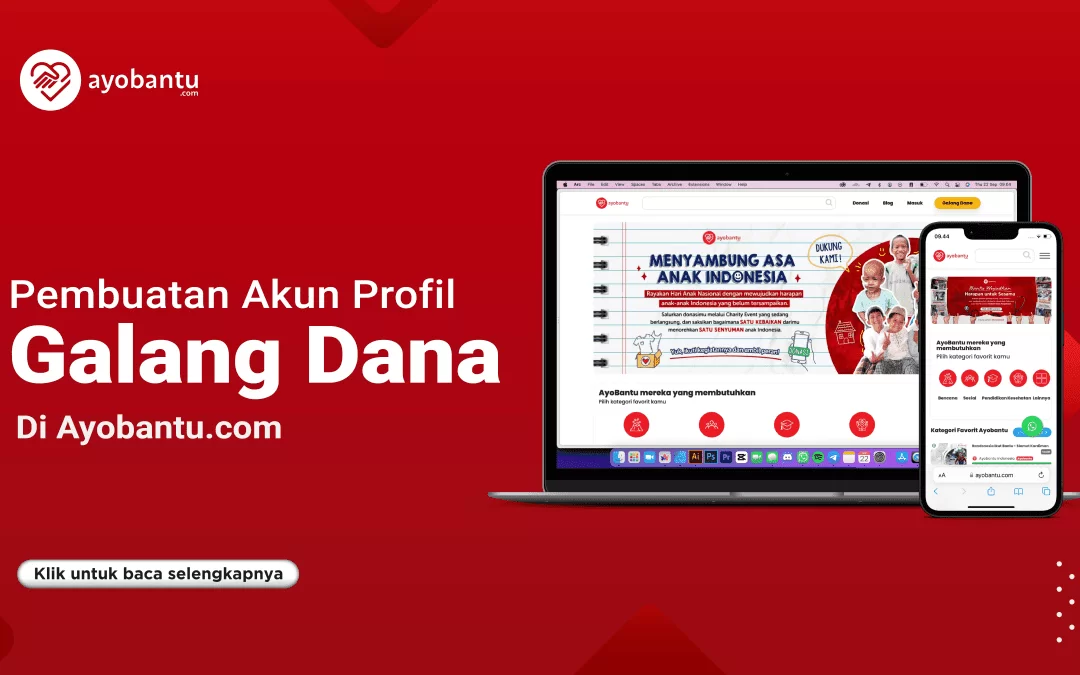 Tutorial Lengkap Pembuatan Akun Profil Galang Dana di Ayobantu.com ...