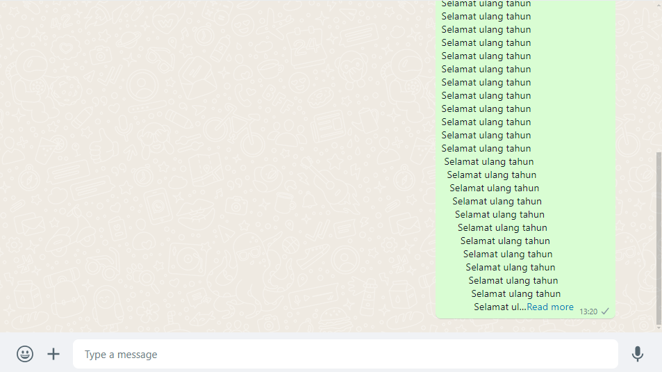 Cara Membuat Text Scrolling WhatsApp dengan Mudah - Teknologi Cara Membuat Text Scrolling WhatsApp dengan Mudah - Teknologi