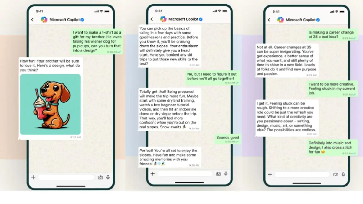 Chatbot AI Microsoft Copilot Kini Hadir di WhatsApp, Gratis & Bisa ...