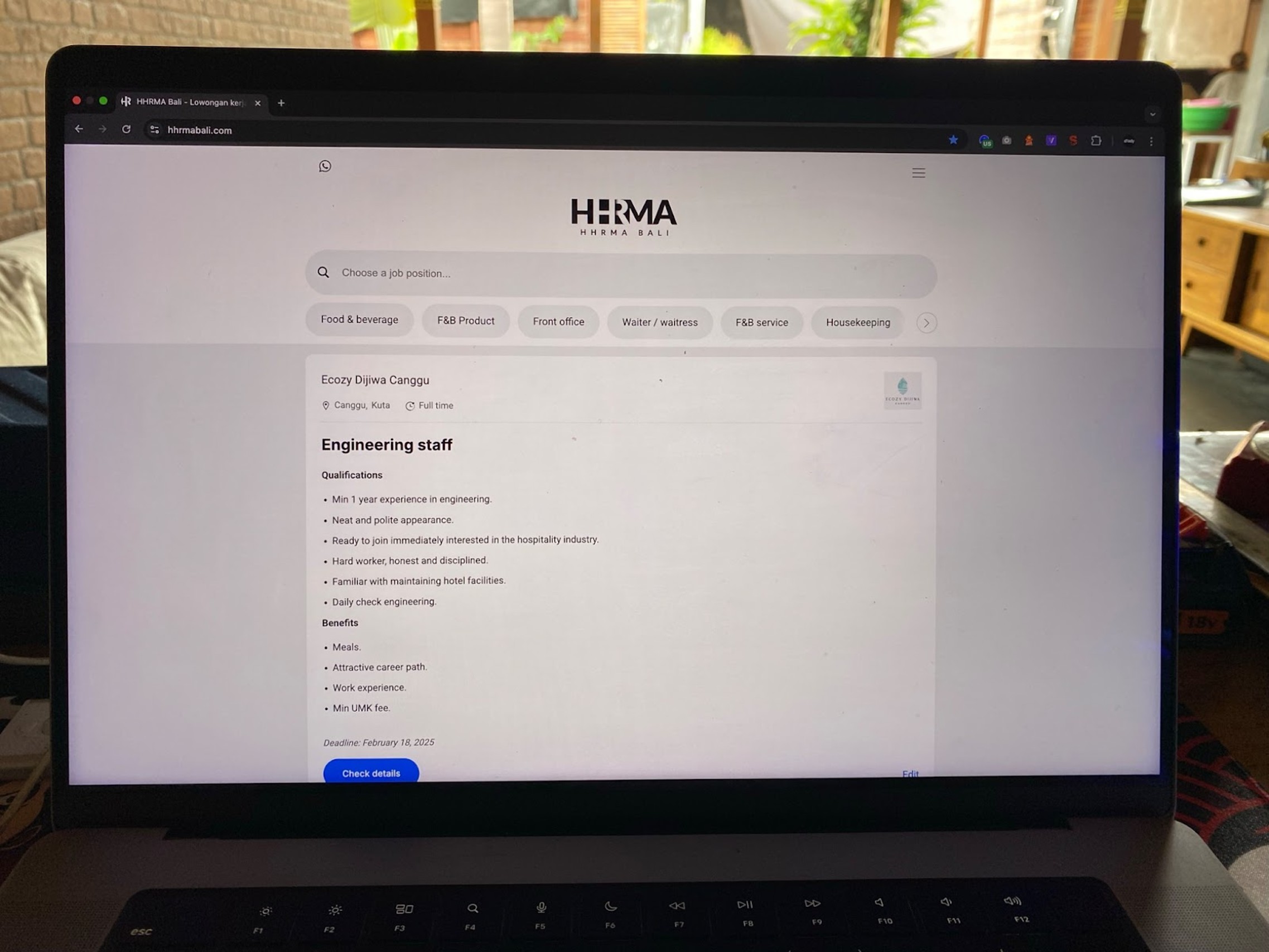 HHRMA Bali: Platform Digital Terbaik untuk Karir Bidang Industri ...