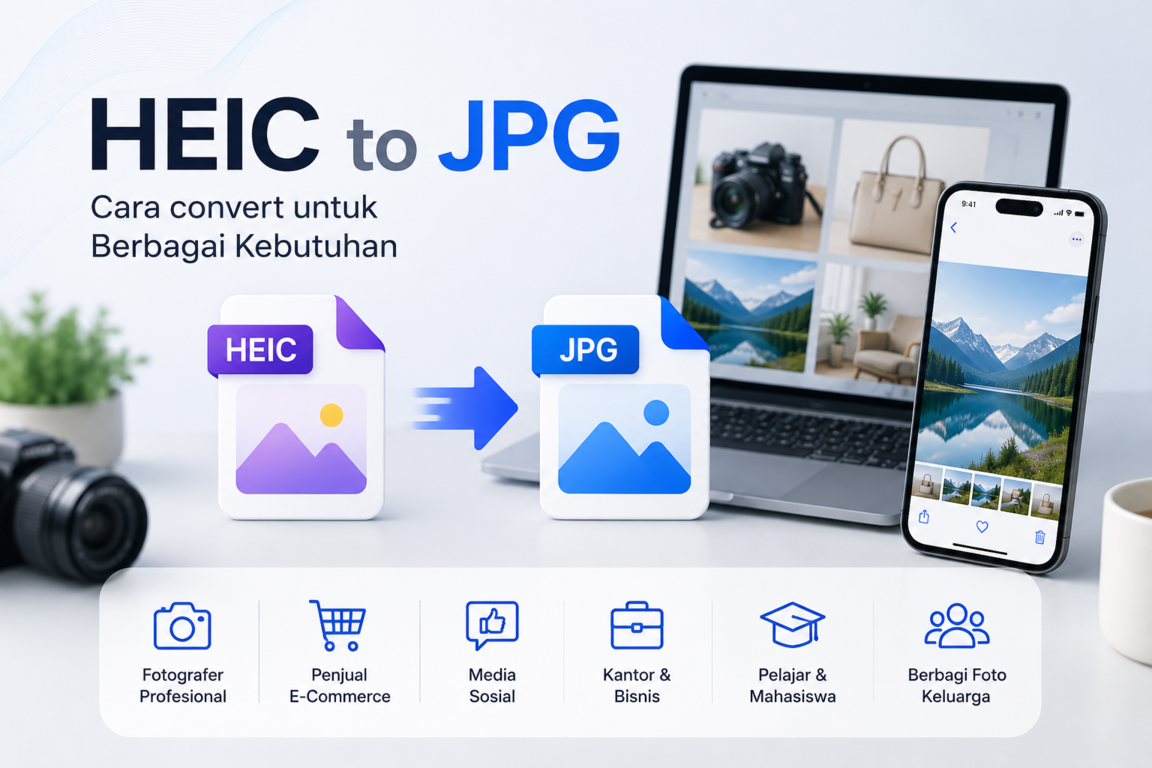 HEIC to JPG: Cara convert untuk Berbagai Kebutuhan - Teknologi